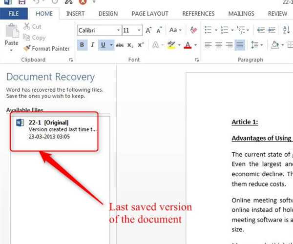 How to Recover Deleted Word Documents in Windows 7? How to Recover Deleted Word Documents in Windows 7?